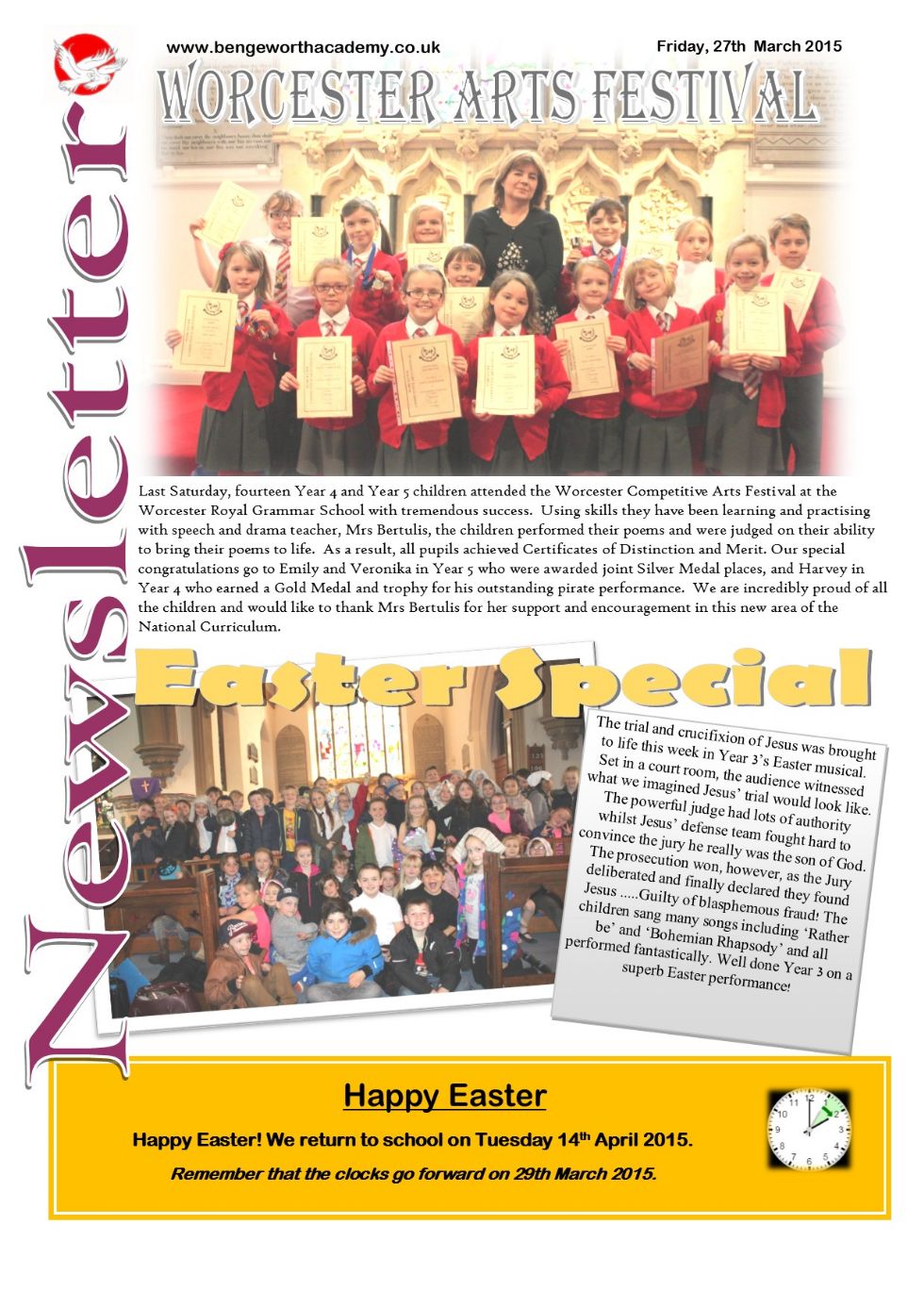 Bengeworth Academy - Welcome